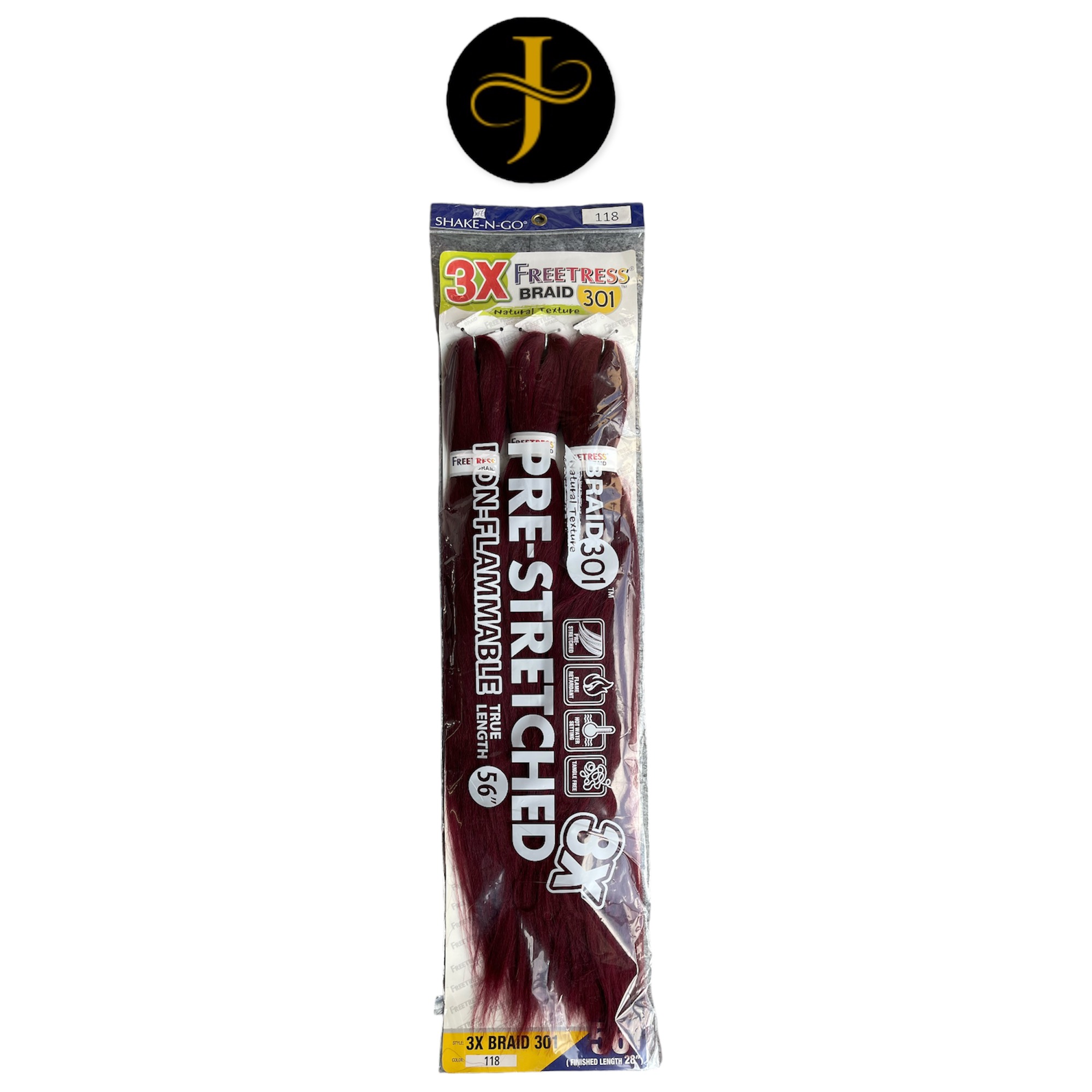 3X FREETRESS BRAID 301 3X PRE-STRETCHED - Jas House of Beauty